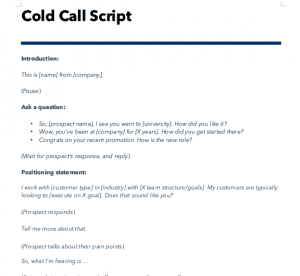 20 Cold Calling Scripts To Change Your Sales Game - UpLead