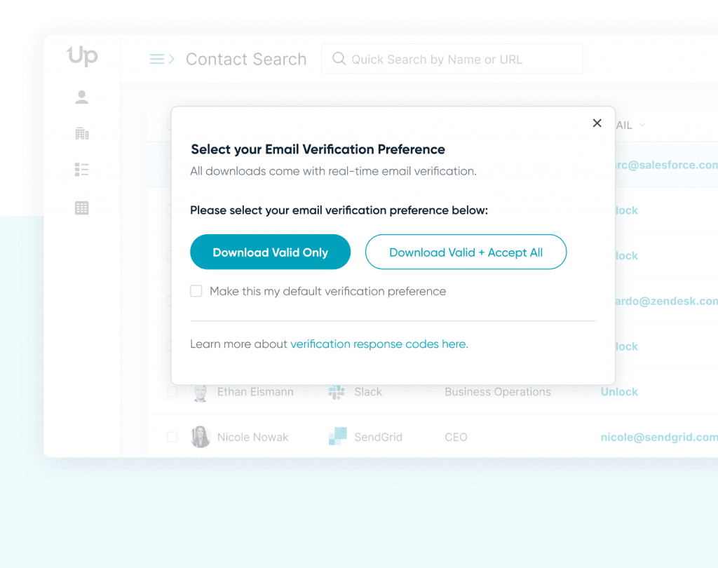 Email Verifier - Verify any email address with UpLead