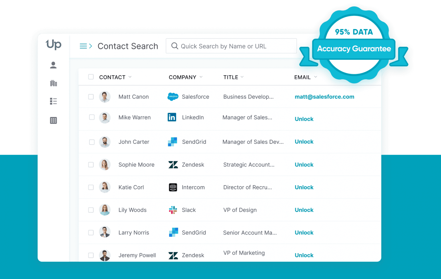 Email Finder - Find email addresses by name | UpLead