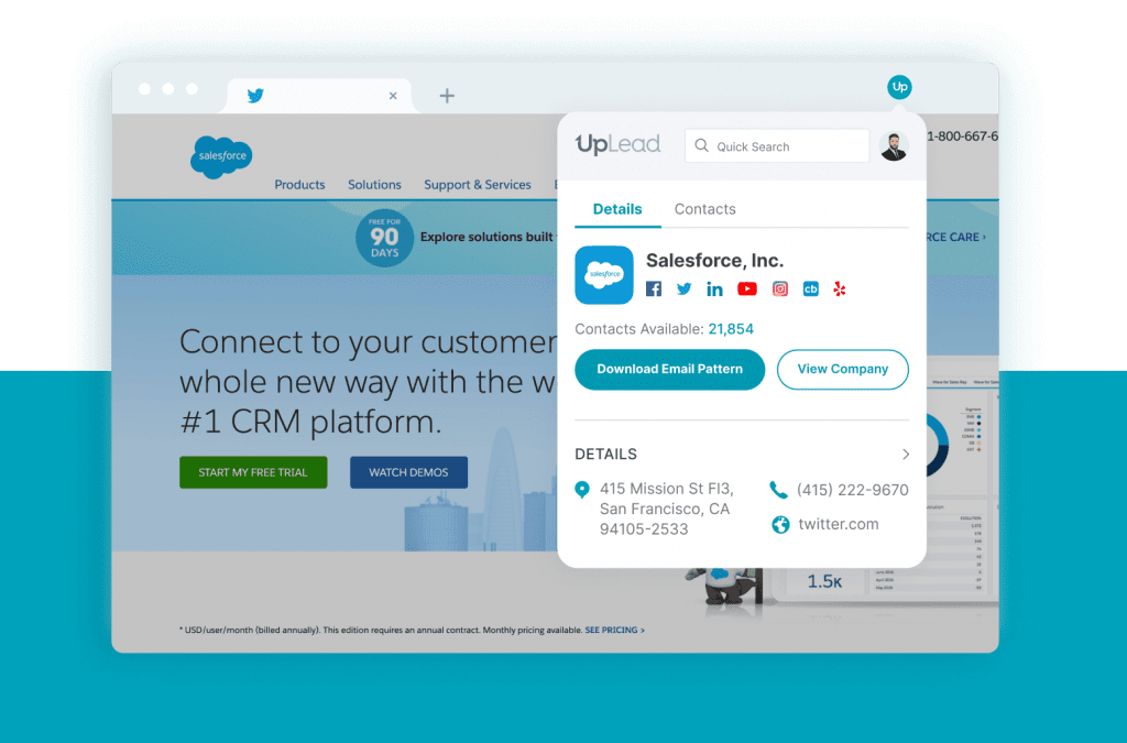 B2B Lead Generation Software, Tools & Sales Intelligence | UpLead