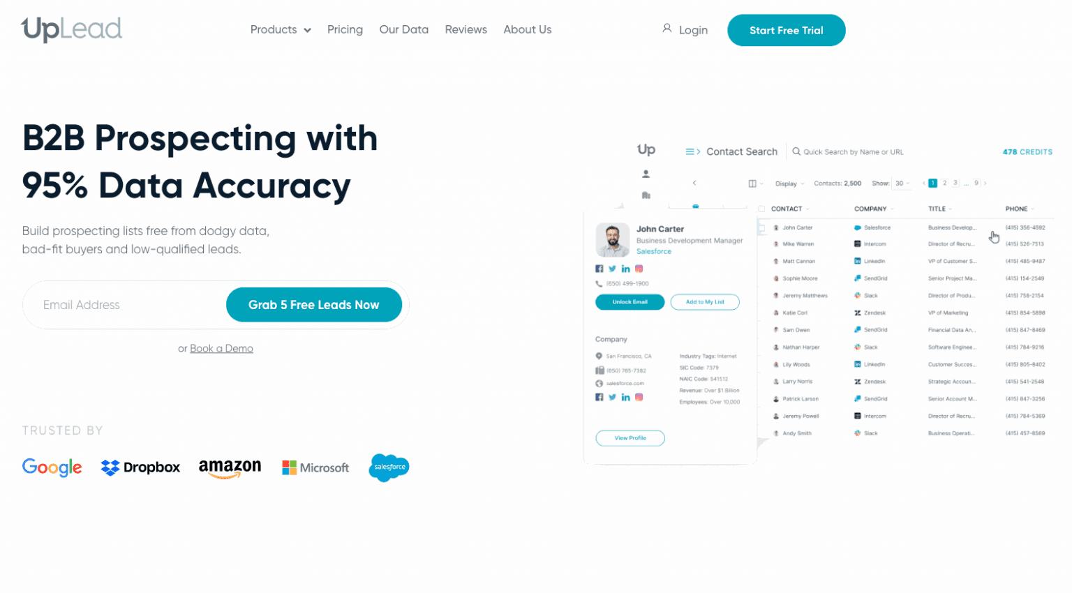 9 Great Sites To Get a Realtor Email List - UpLead