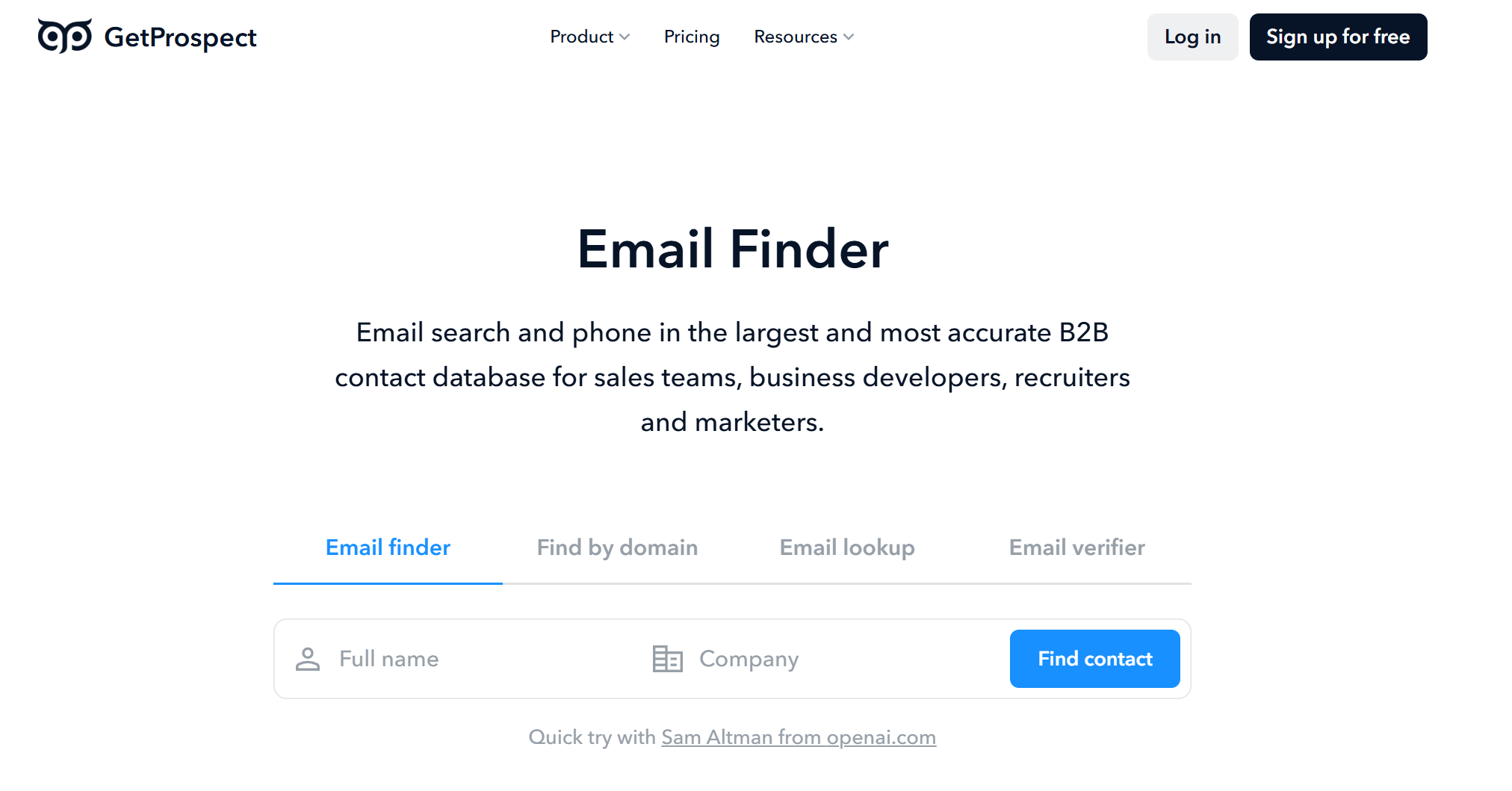 Free Email Lists: Build a List With These 10 Providers - UpLead