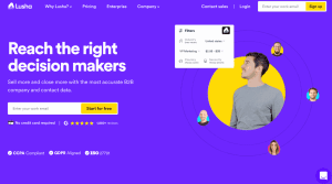 Lusha Chrome Extension: A Detailed Overview (2025) - UpLead