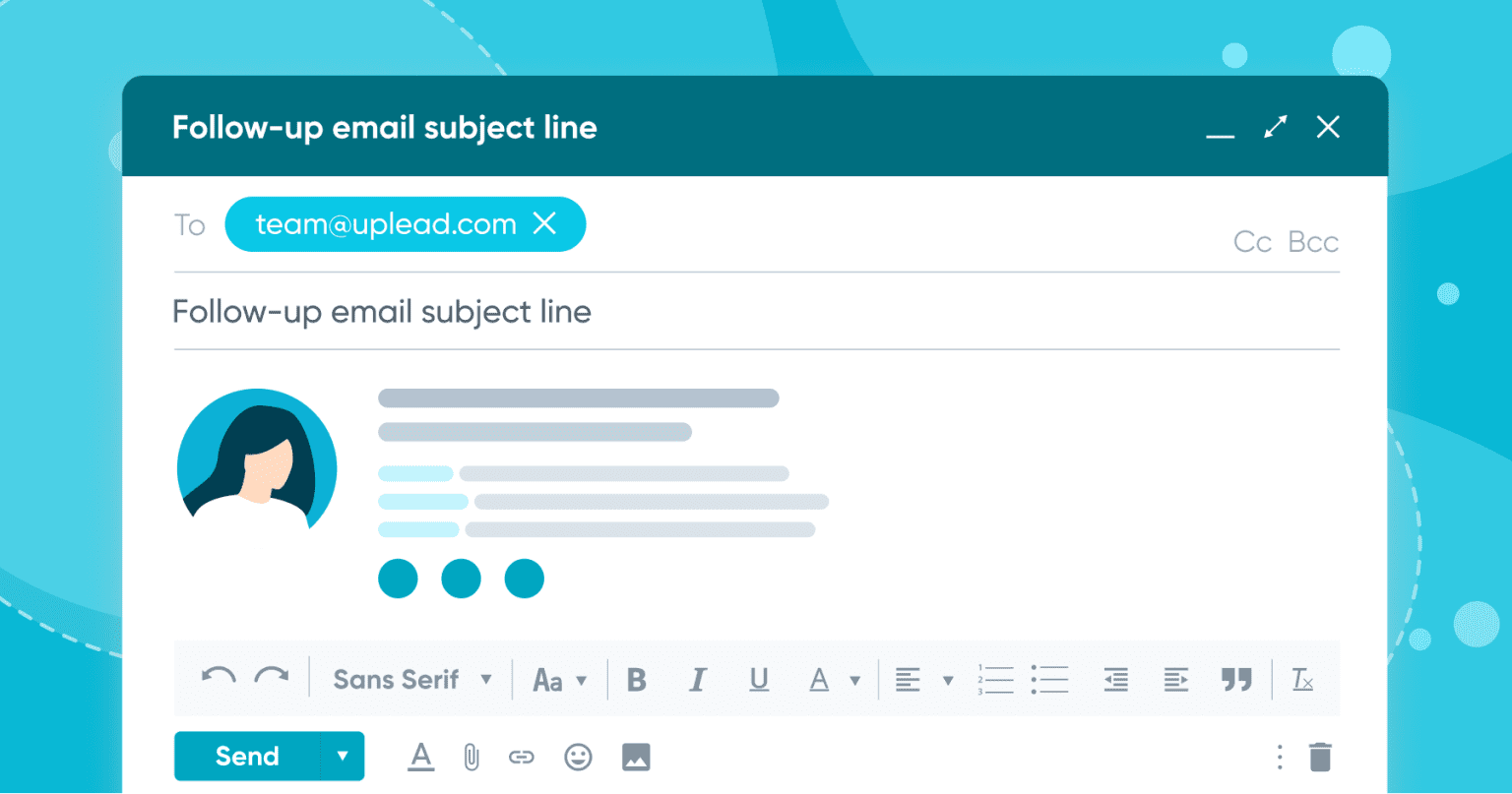 63 Follow Up Email Subject Line Examples (High CTRs) - UpLead