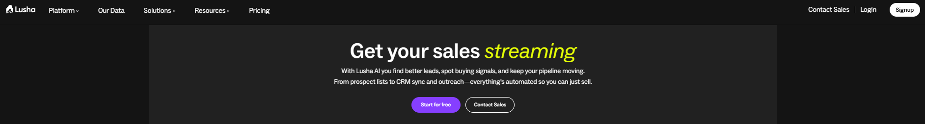 Lusha Pricing & Plans (2025) - UpLead