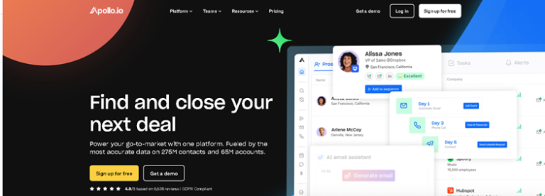 Apollo.io Chrome Extension: Everything to Know in 2025 - UpLead
