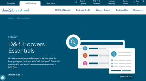 D&B Hoovers Pricing, Products & Alternatives (2025) - UpLead