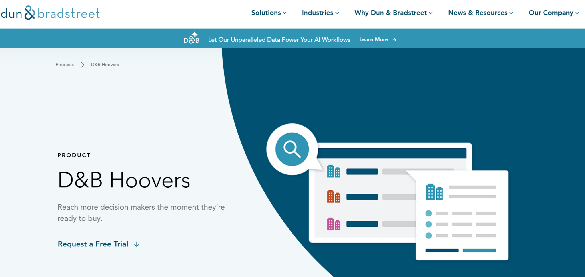 D&B Hoovers Pricing, Products & Alternatives (2025) - UpLead